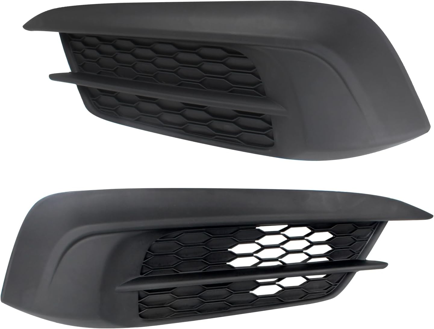 Amazon.com: Left and Right Black Fog Light Cover Compatible with Honda ...