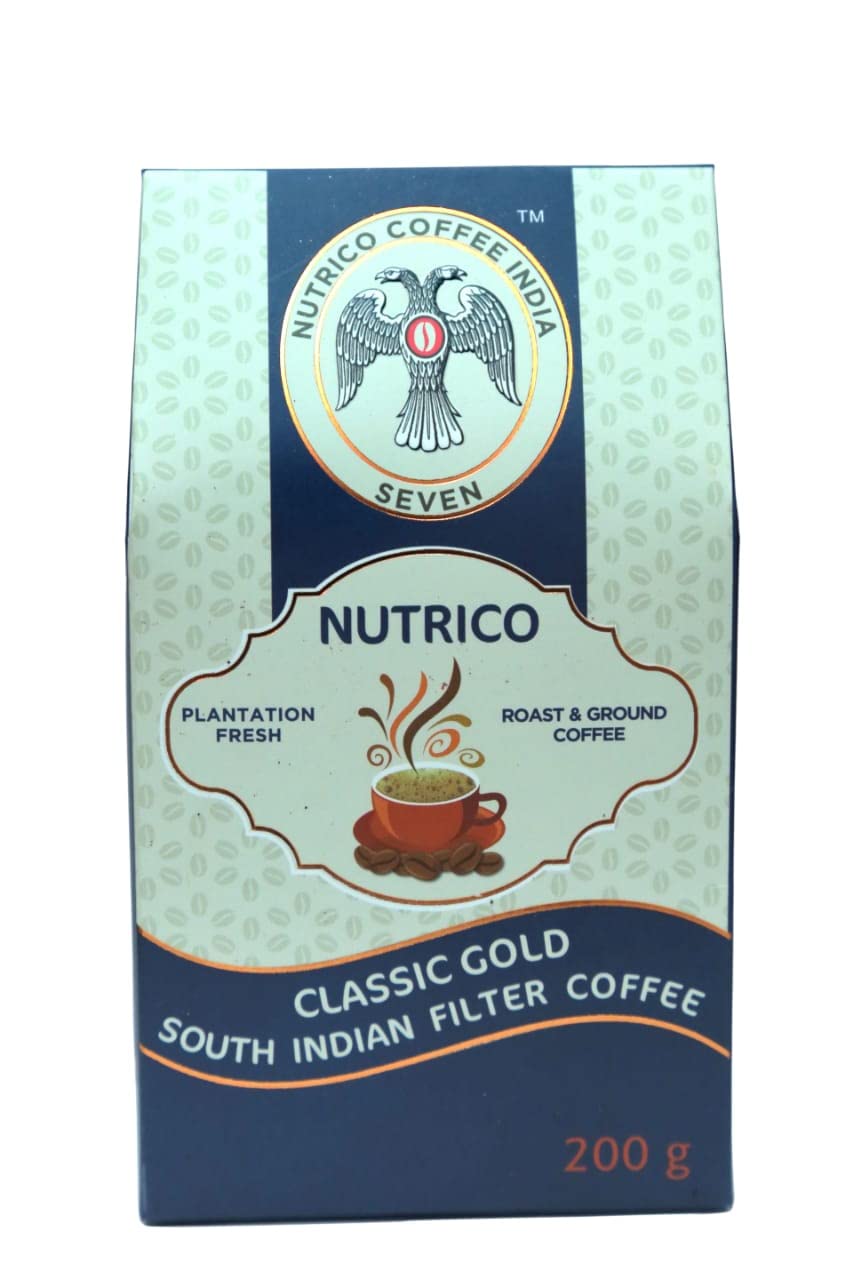 NUTRICO Filter Coffee 500 gm Pouch | (85% Coffee - 15% Chicory ...