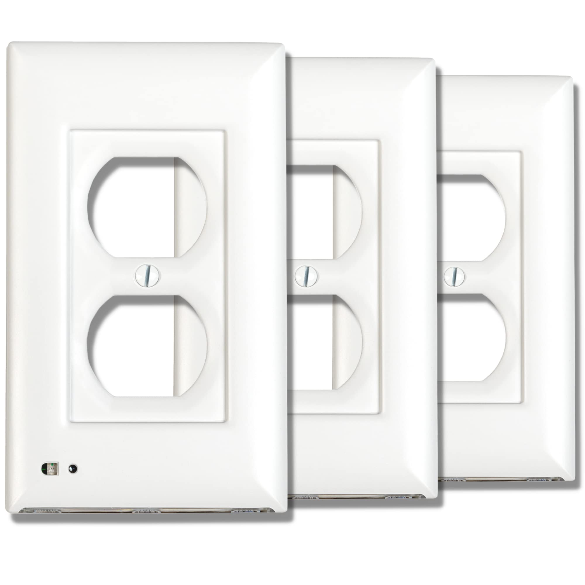 briteOWL® Power Failure LED Light Up Outlet Cover, Unaffected by ...