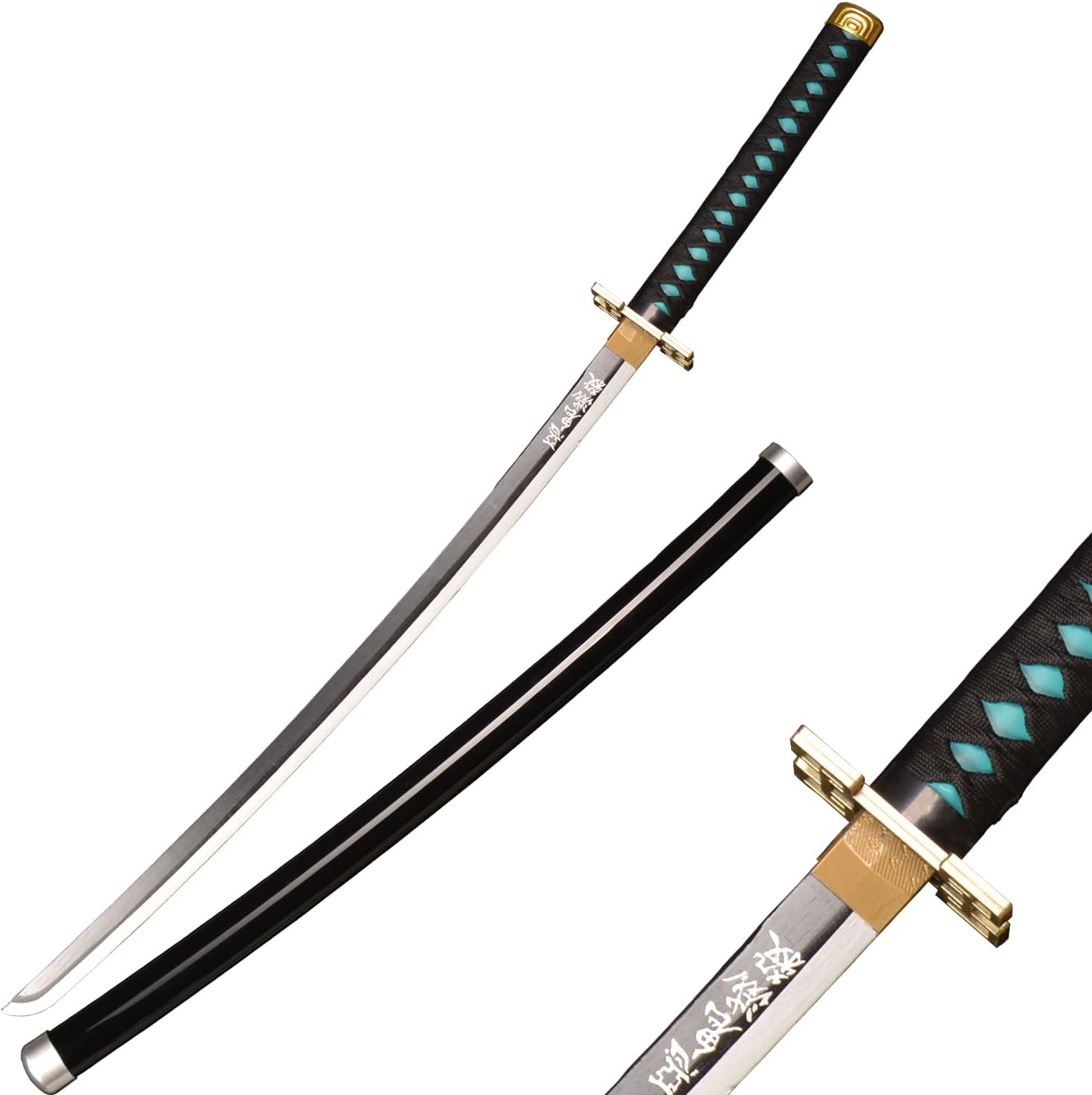 DZEER Cosplay Japanese Anime Swords Tokitou Muichirou Samurai Sword ...