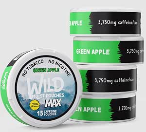 Amazon.com: Wild Pouches ™ MAX 250mg/pouch 5-Pack Green Apple : Health ...