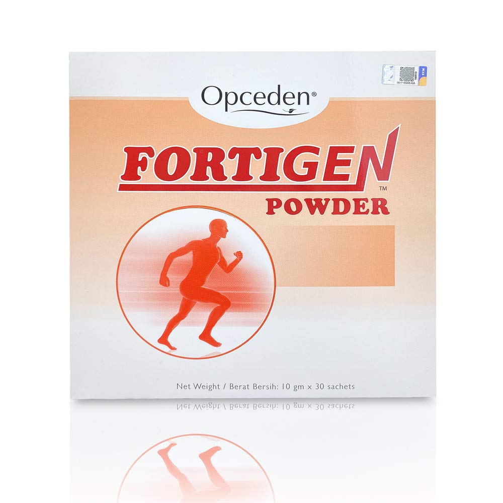 Buy Opceden Fortigen Powder 30 sachets Collagen Type I,II,III Supports ...