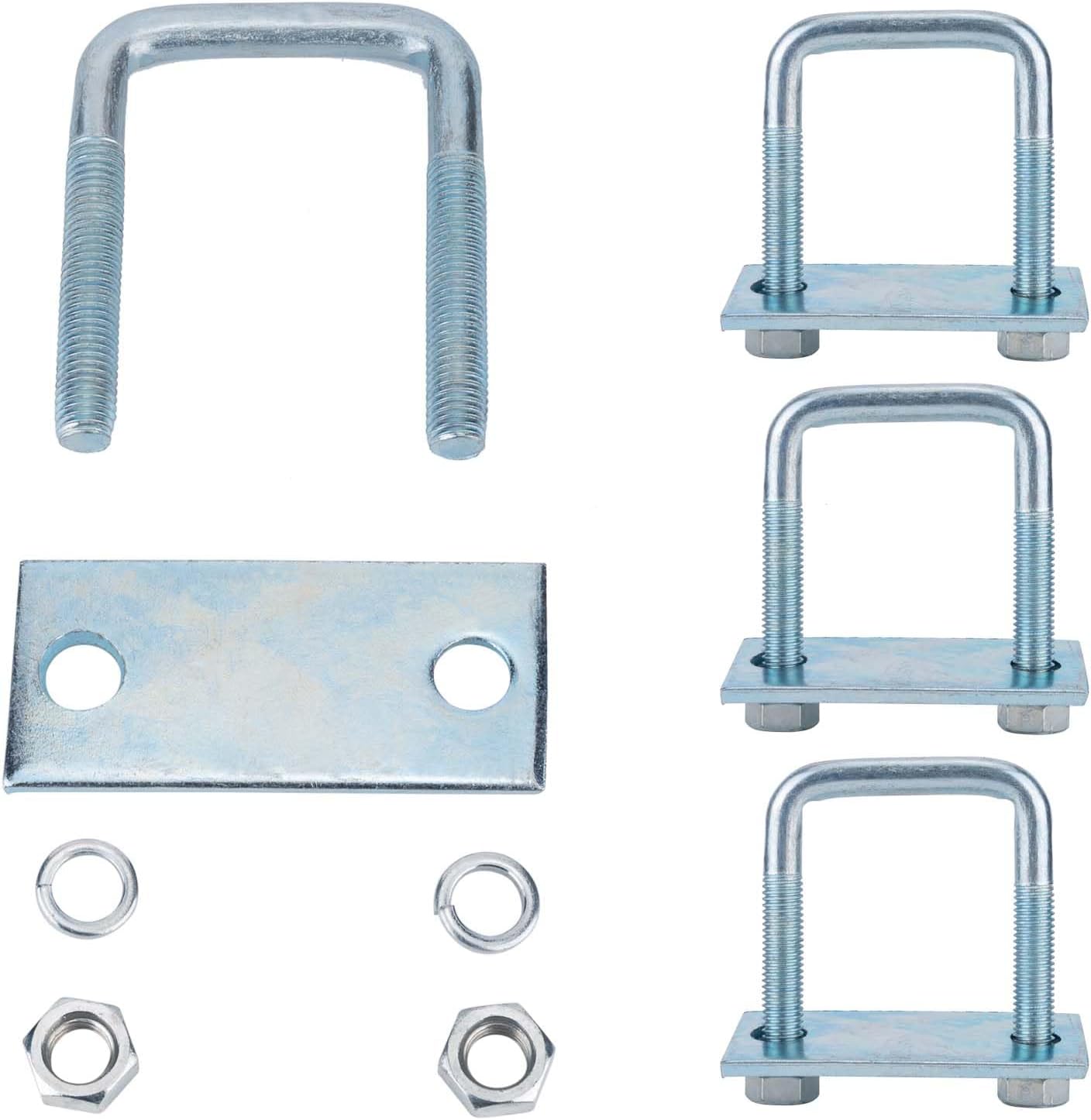 Amazon.com: JEGS Leaf Spring Clamp Kit | Locks Leaf Springs Together ...