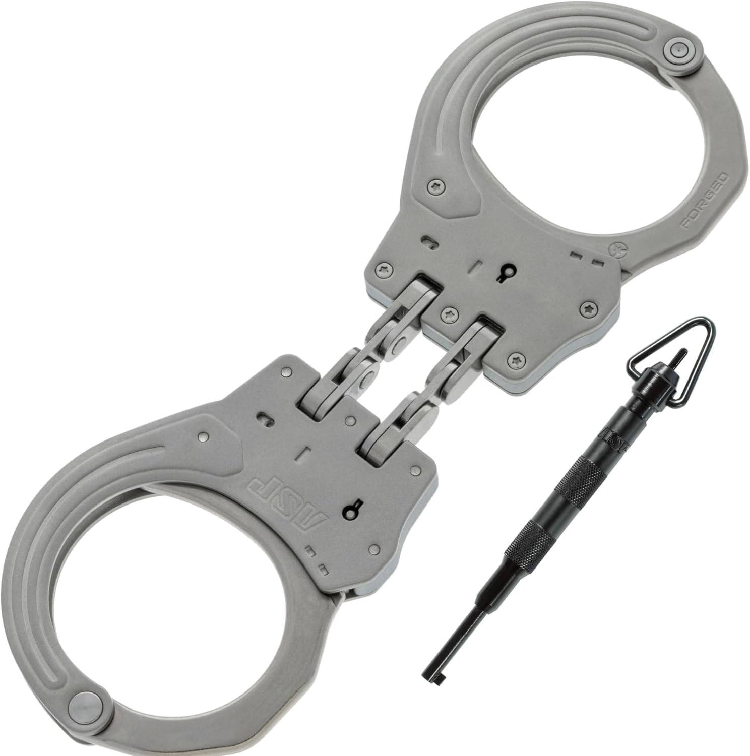 Amazon.com : ASP Sentry Hinge Handcuffs, with Swivel Key Professional ...
