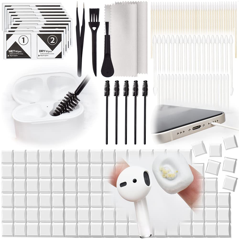Amazon.in: Buy NAYZWOK 278Pcs for Airpod Cleaning Kits iPhone Cleaning ...