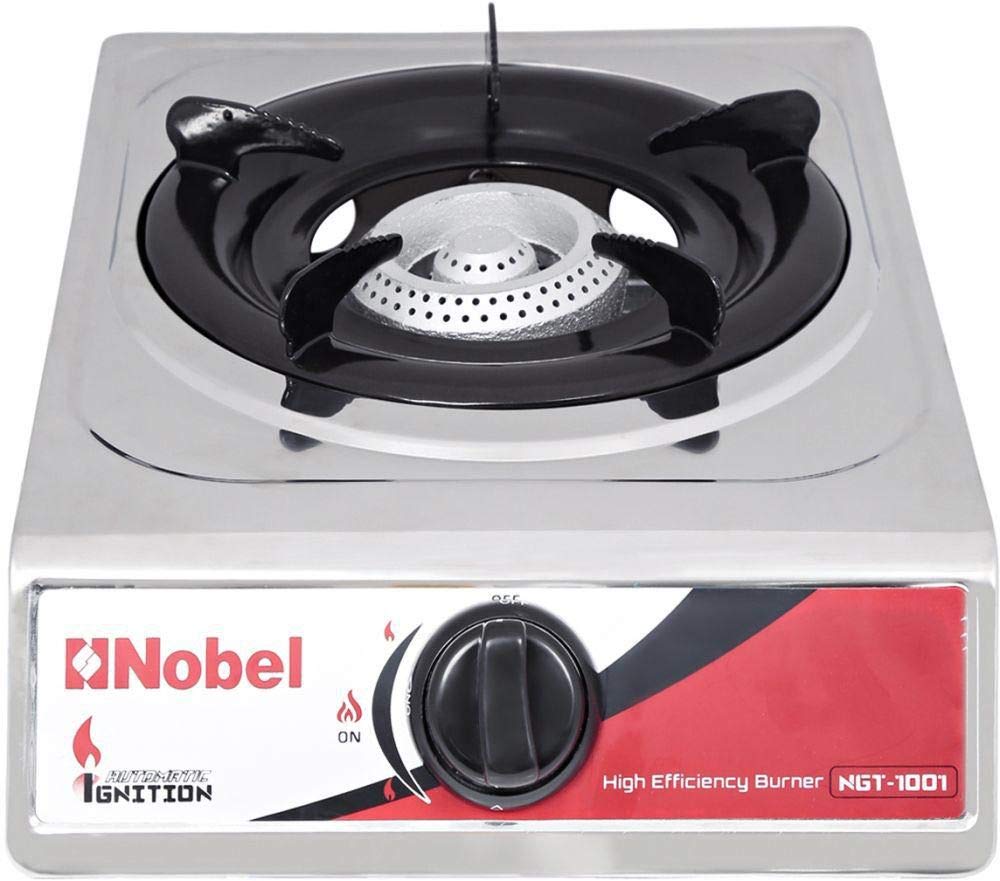Nobel Stove SINGLE Burner Model - NGT1001 1 Year Full Warranty ...