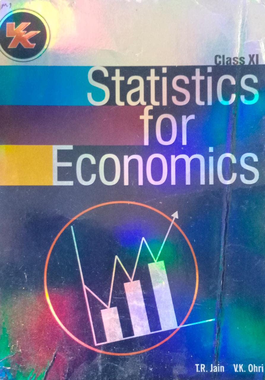 Statistics For Economics Class 11 By TR Jain (S) : TR Jain: Amazon.in ...