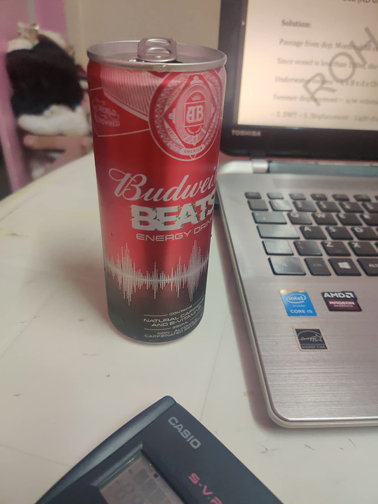 Budweiser Beats Energy Drink - Mixed Fruit, 250Ml (Pack Of 4) : Amazon ...