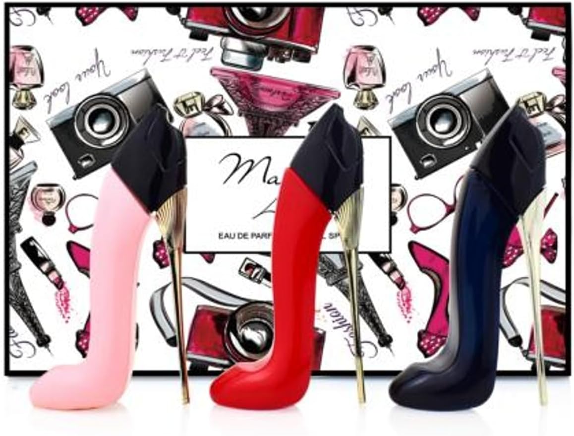 Amazon.com : Lomitin Princess High Heel Perfume for Women (2.9oz/85ml x ...