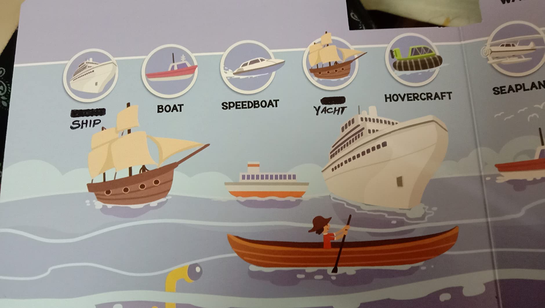 Seek And Find - Vehicles : Early Learning Board Books With Tabs ...