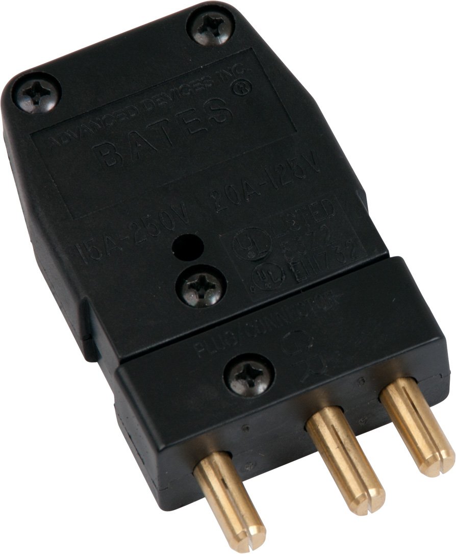 Snapklik.com : Marinco 20M Bates - Stage Pin 20 Amp