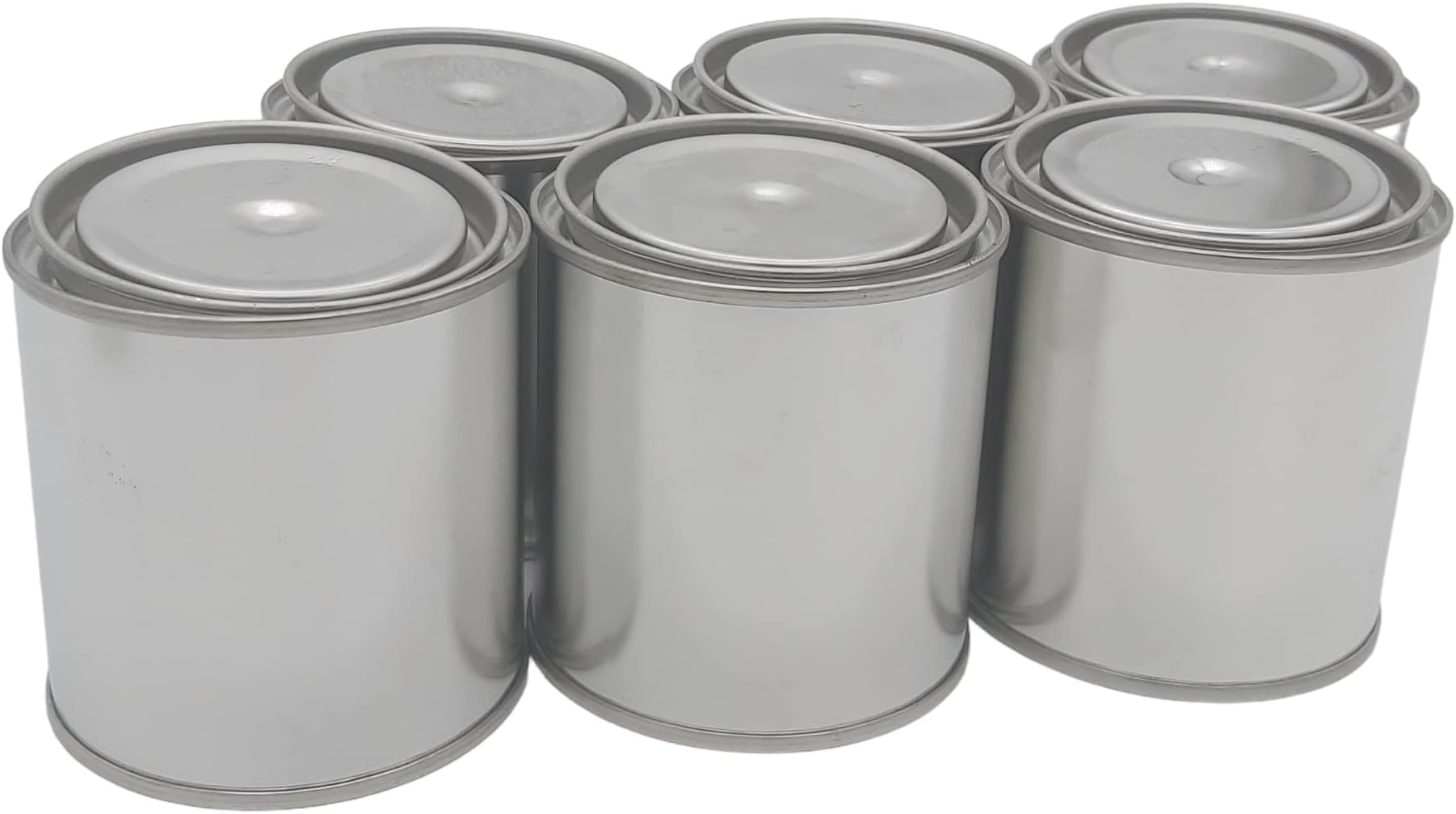Amazon.com: Esamploe 8 Pack Empty Metal Paint Cans with Lids(1/4 Pint ...
