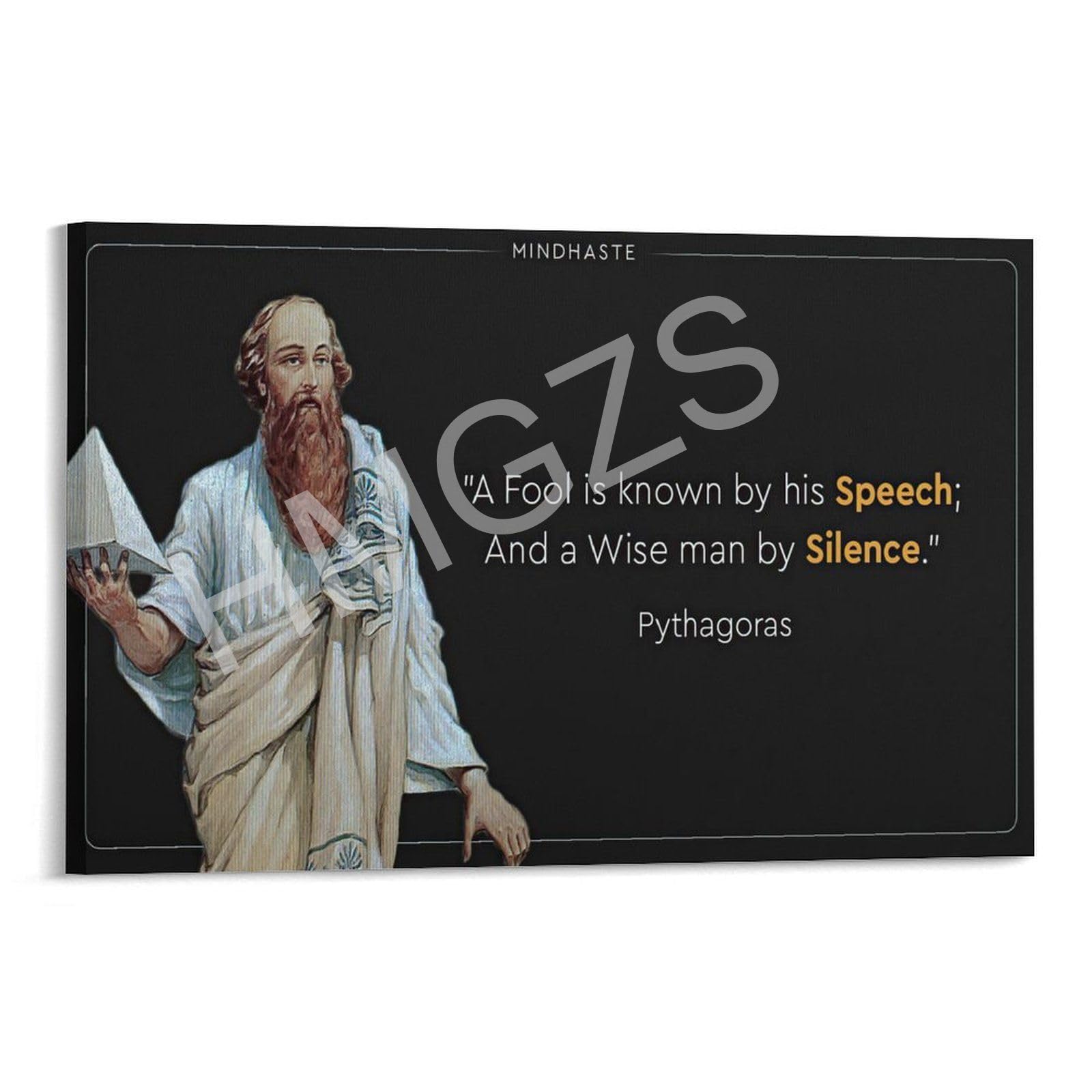 Pythagoras Famous Quote The Oldest And Shortest Words Are Yes And No