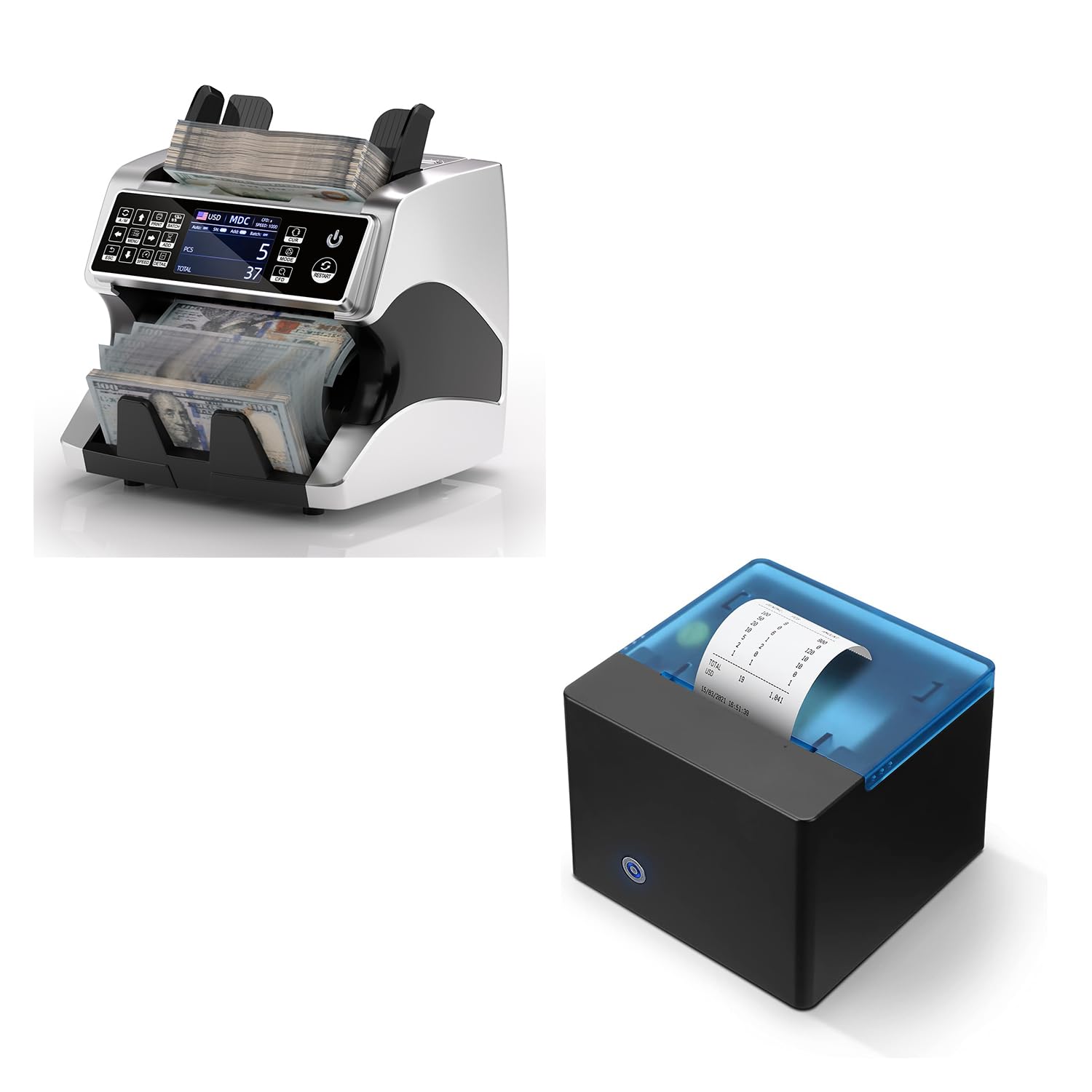 Amazon.com : MUNBYN Money Counter&Thermal Printer : Office Products