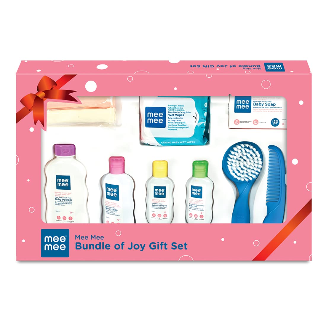 Buy Mee Mee Bundle of Joy Baby Grooming Kit Gift Set for New born ...