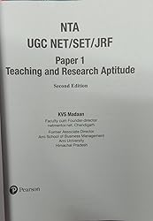 NTA UGC NET/SET/JRF - Paper 1: Teaching and Research Aptitude by Pearson (Old Edition) (Old ...