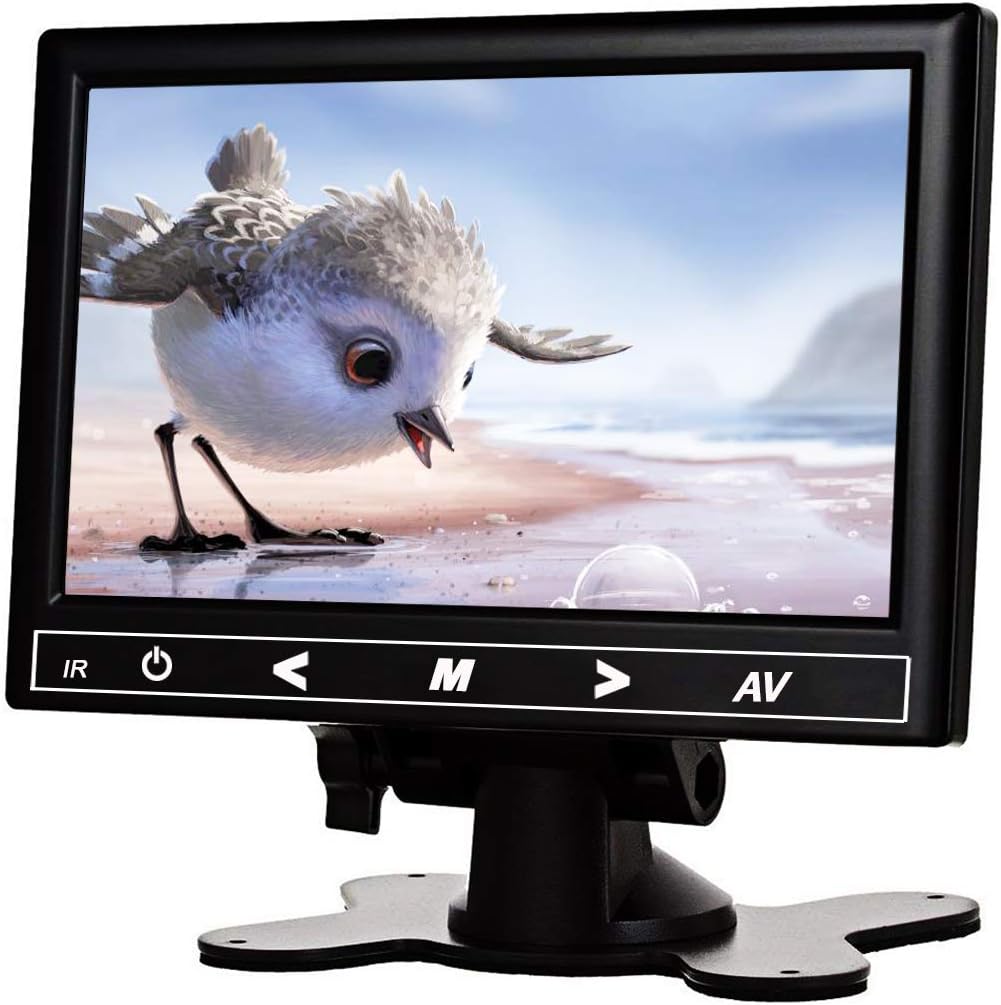 Amazon.com : JaiHo 7" Inch Portable Security Monitor HD 1024x600 TFT ...