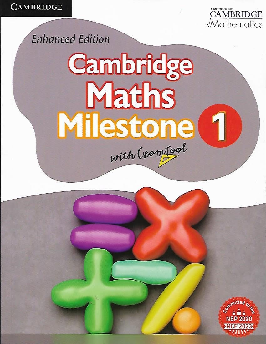 Cambridge Maths Milestone with Geom Tool Book 1 : Amazon.in: Books