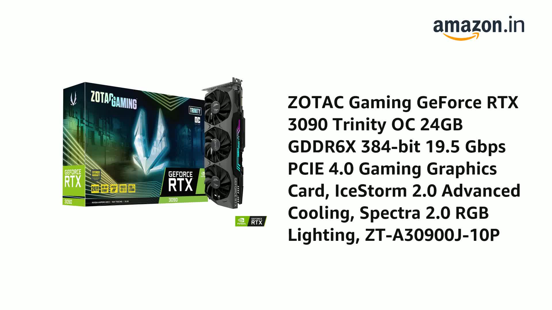 Zotac Gaming Geforce Rtx 3090 Trinity Spotted On Amazon RTX 4070 Ti