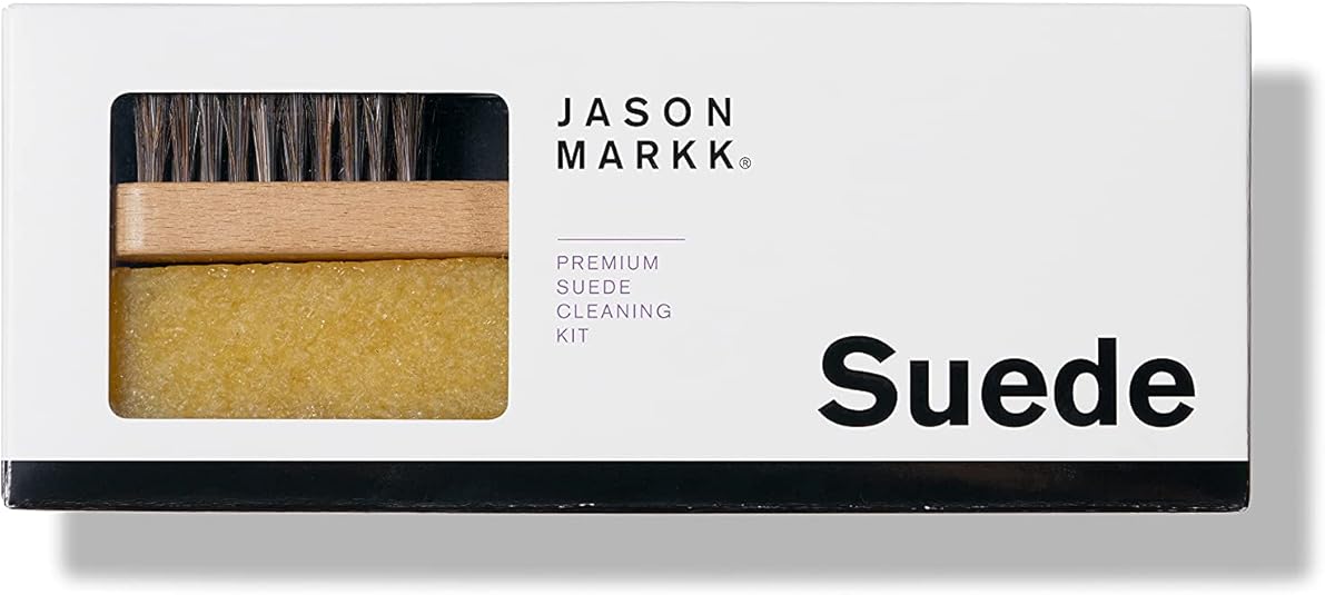 Amazon.com: Jason Markk Suede Cleaning Kit, Shoe Cleaner, 2-Piece Set ...
