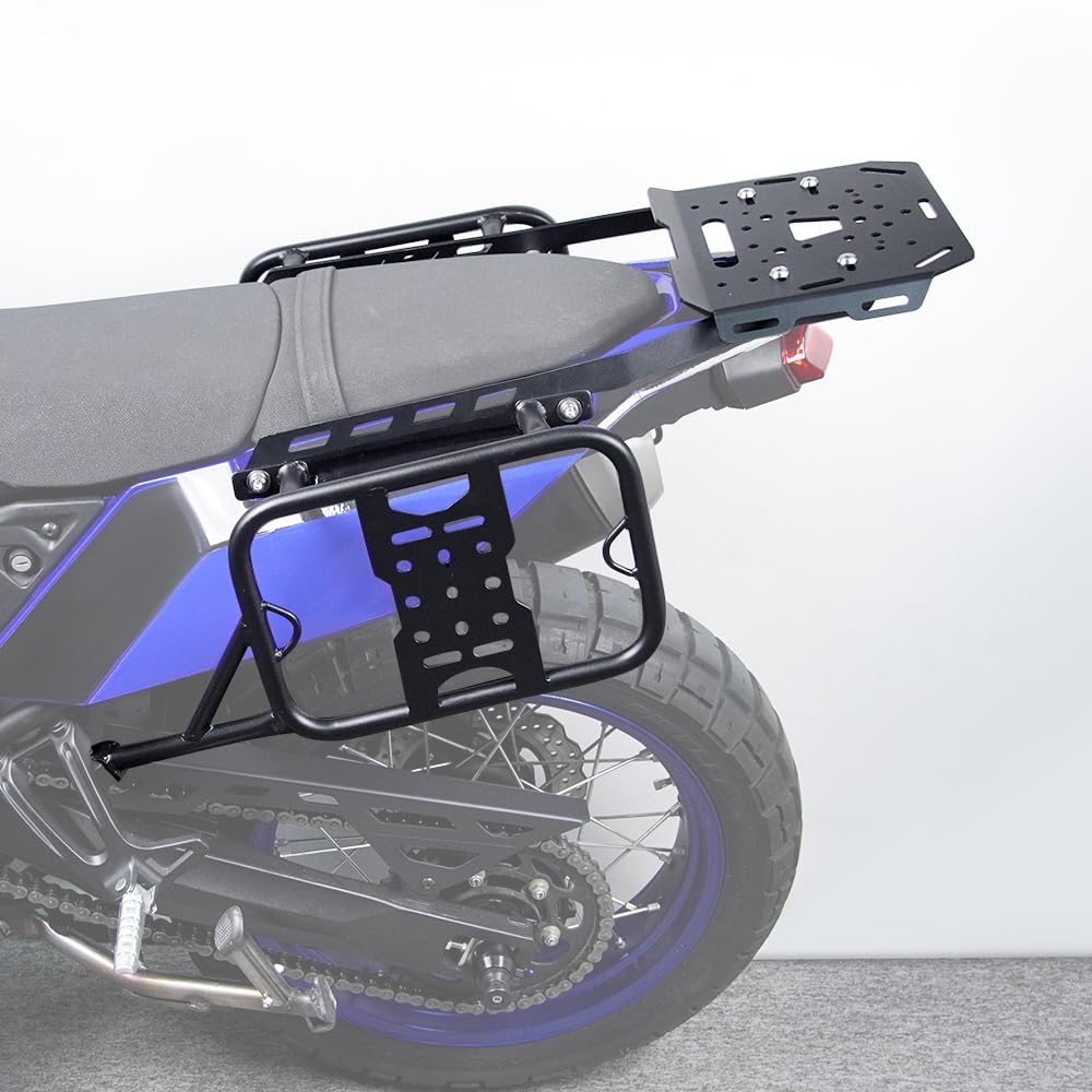 Snapklik.com : Xitomer Motorcycle Top Cargo Luggage Rack And Side ...