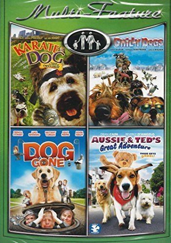 Four Movies on 2 Dvd's - Karate Dog, Chilly Dogs, Dog Gone, Aussie ...