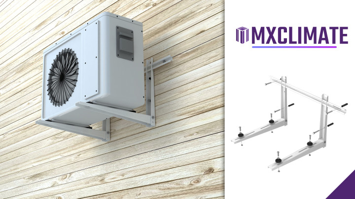 Watch Installation of mini split wall mounting bracket on Amazon Live