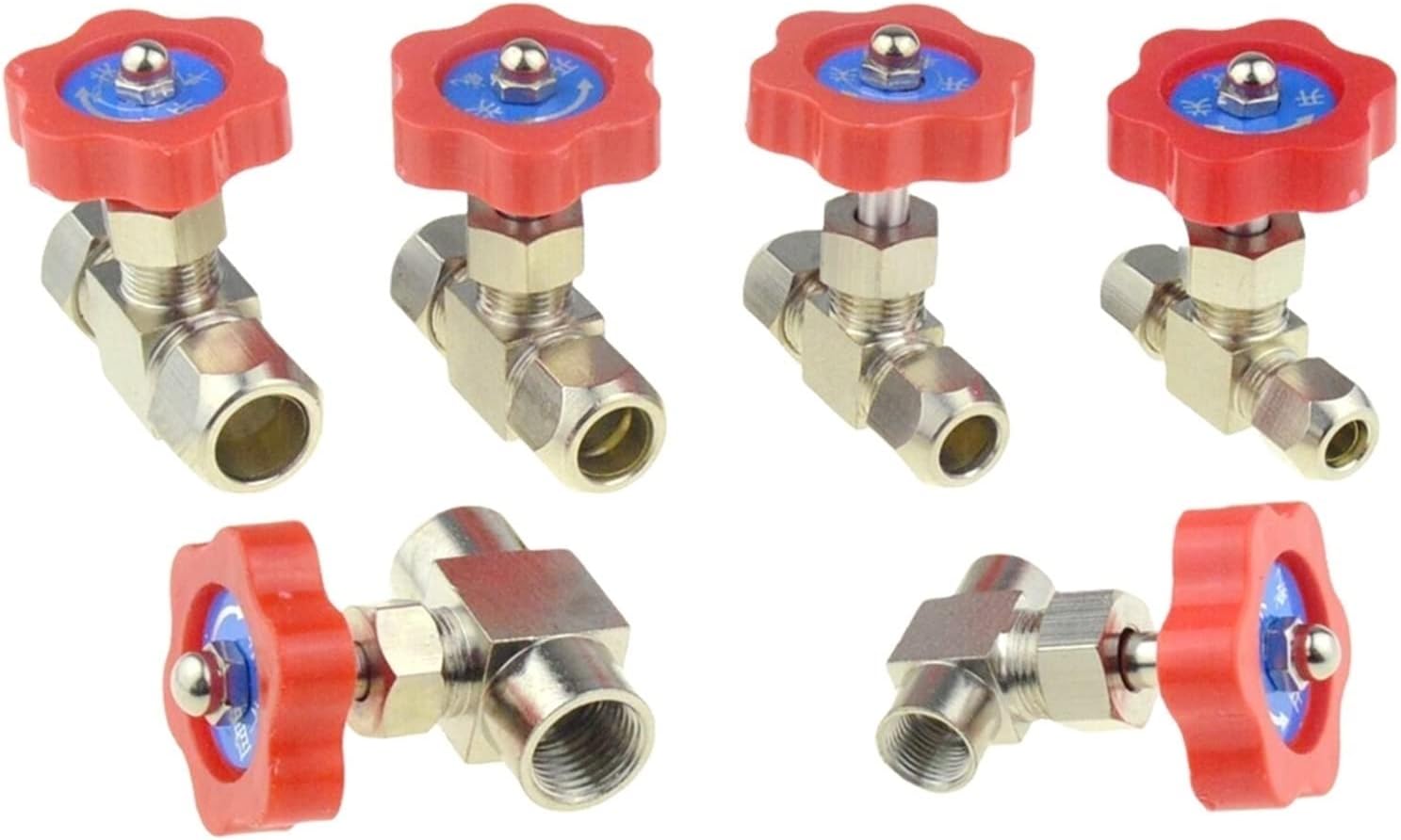 1pc Brass Shutoff Ball Valve 6mm 8mm 10mm 12mm Barb Water Air Pneumatic ...
