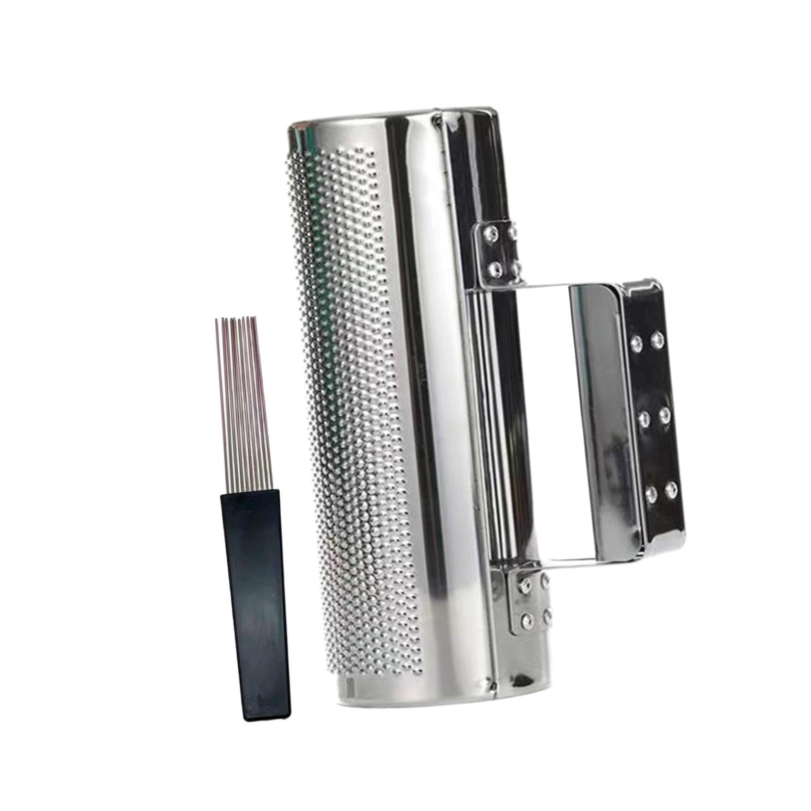 Metall Guiro Metal Guiro Instrument 8 X 3 Stainless Steel Guiro Italy