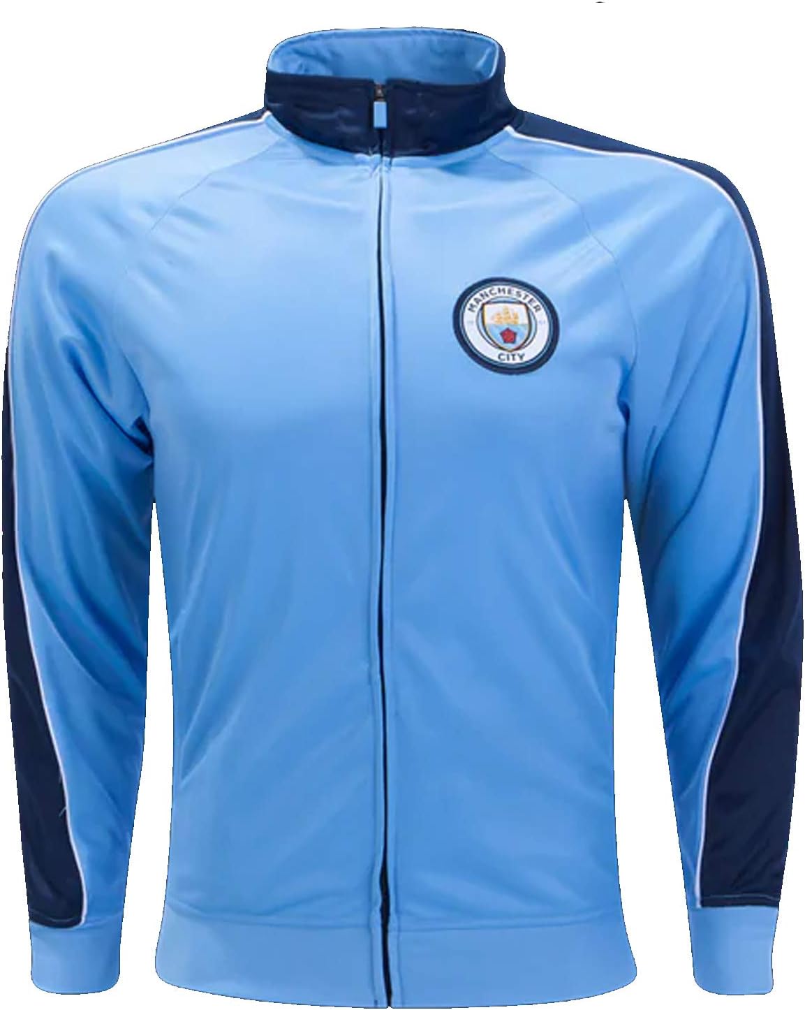 Amazon.com: Manchester City Jacket Track Soccer Adult Sizes Soccer ...