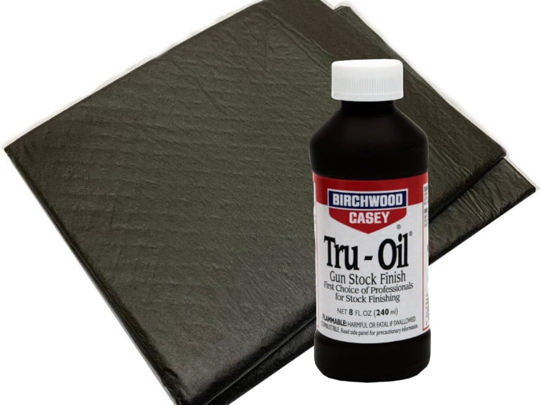Amazon.com: Tru-Oil Wood Gunstock Finish (8oz) with Two Absorbent Pads ...