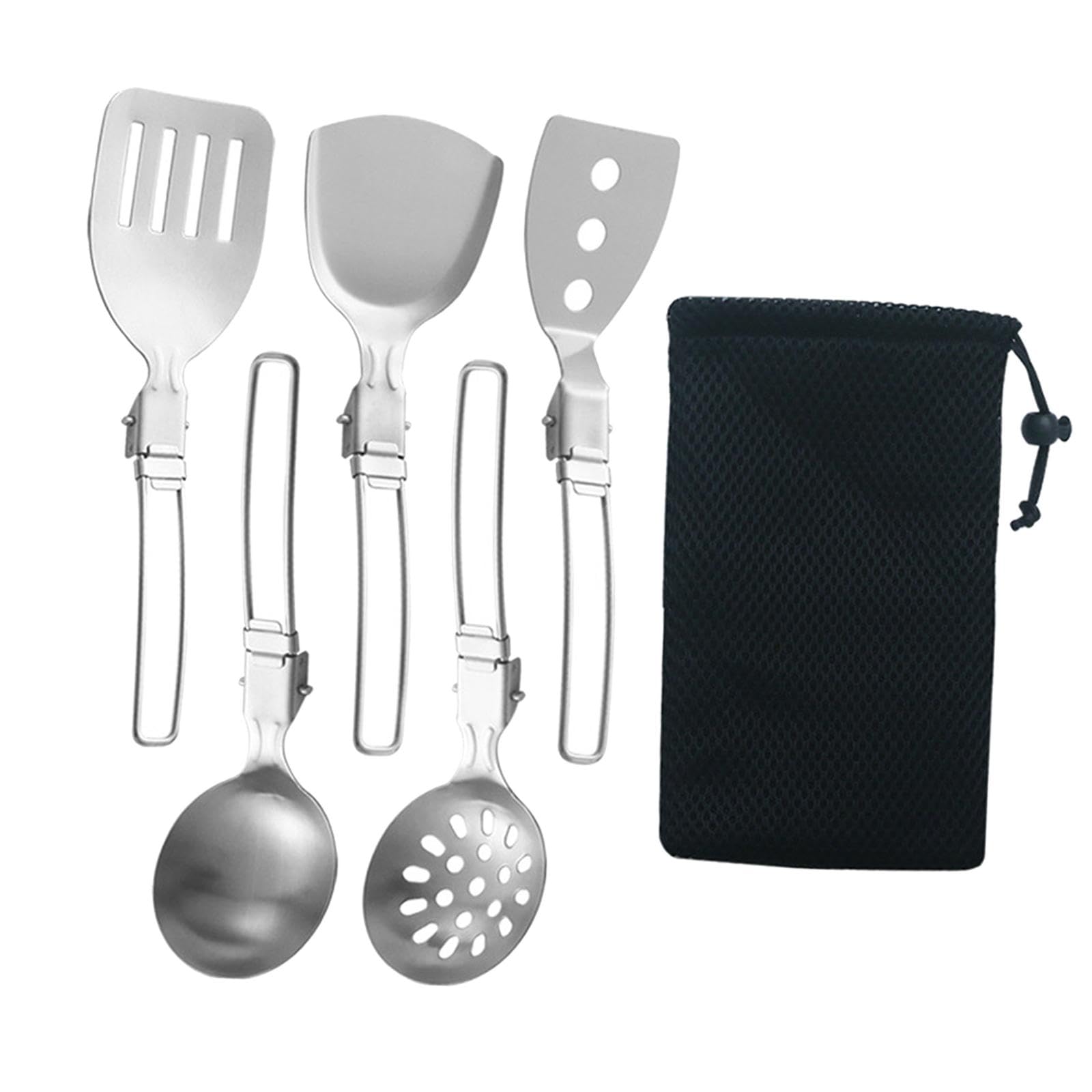 Amazon.com: Esquirla 6Pcs Camp Cooking Utensil Set,Outdoor Kitchen Gear ...