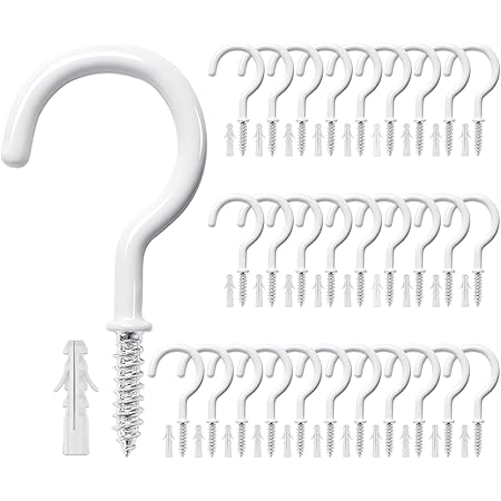 Amazon.com: 3M Polyethylene 3CT Command Ceiling Hooks, 1, Plain ...