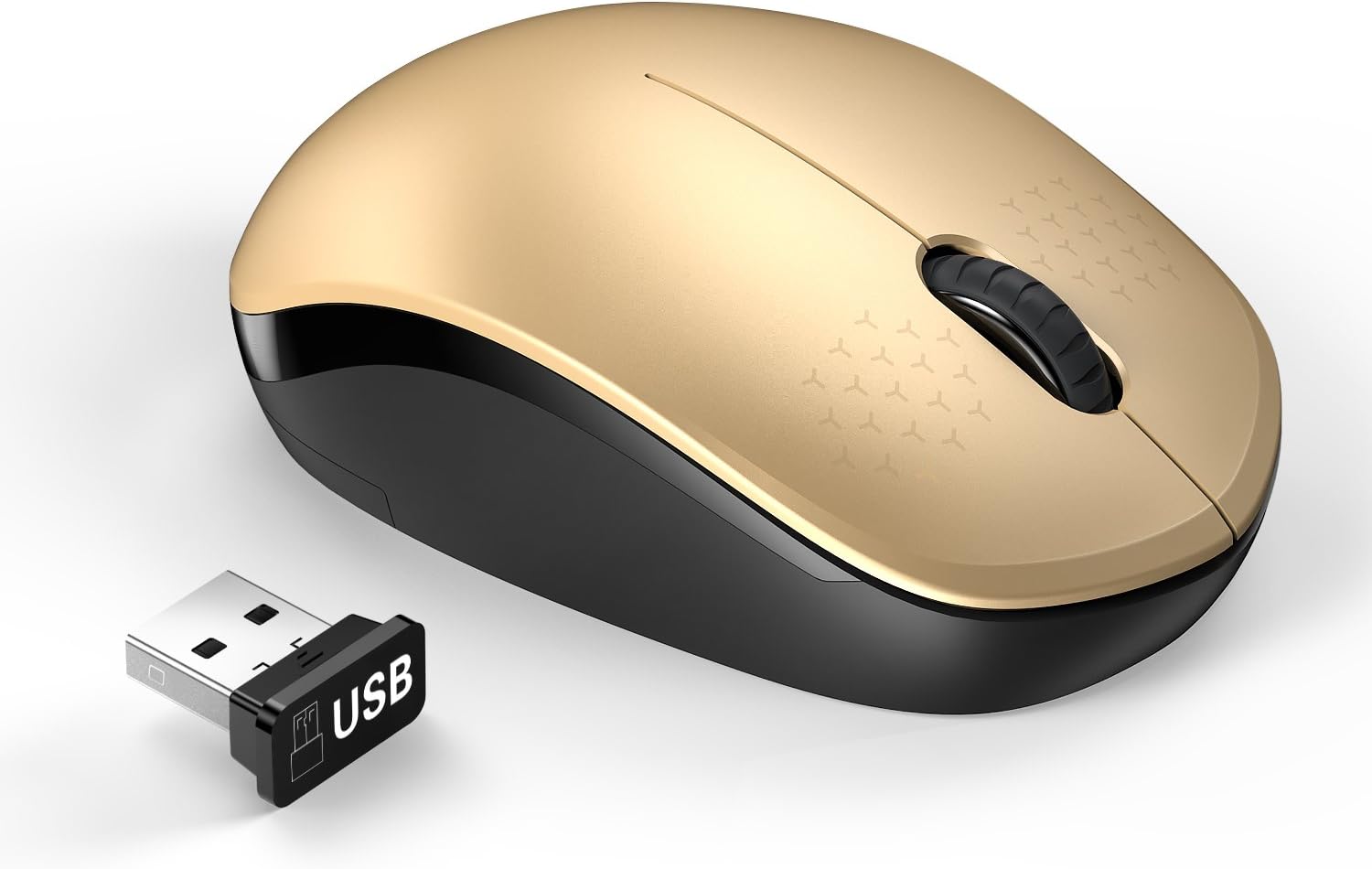 Amazon.com: seenda Wireless Mouse with Nano USB Receiver - Noiseless 2 ...