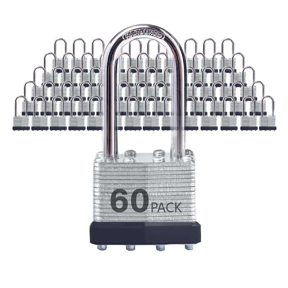 Snapklik.com : XanHen Keyed Alike Laminated Steel Padlocks