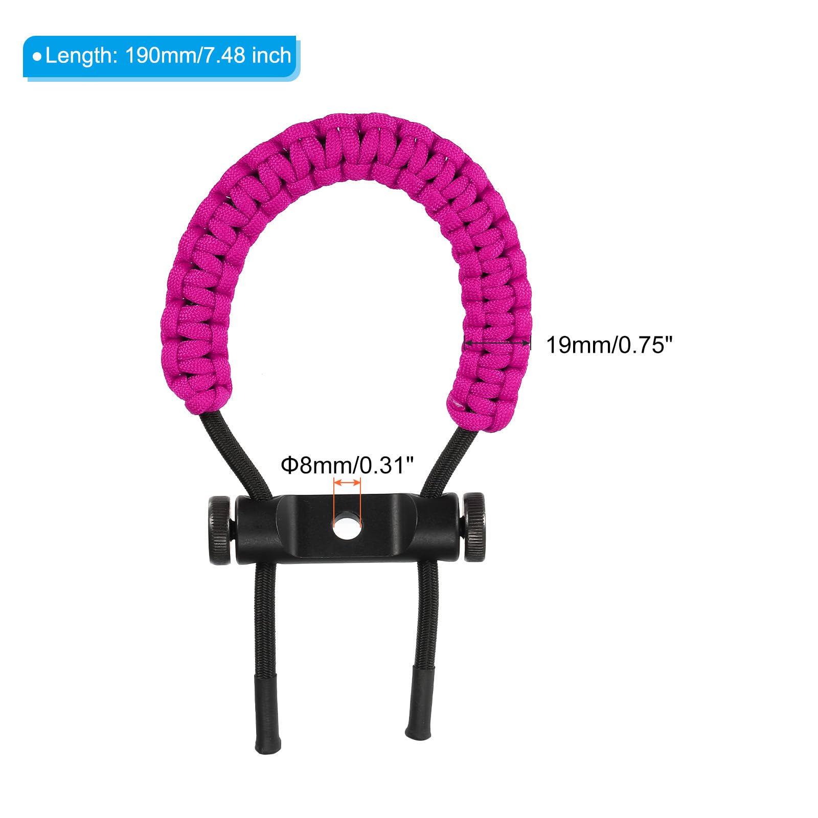 Adjustable Bow Support PATIKIL Archery Bow Wrist Sling - Adjustable ...