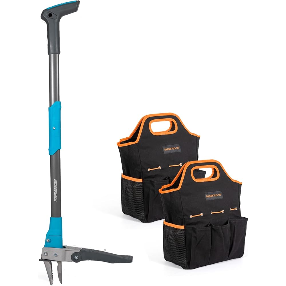$10/mo - Finance Royalgarden Weed Puller Tool with 2 Garden Tool Bags ...