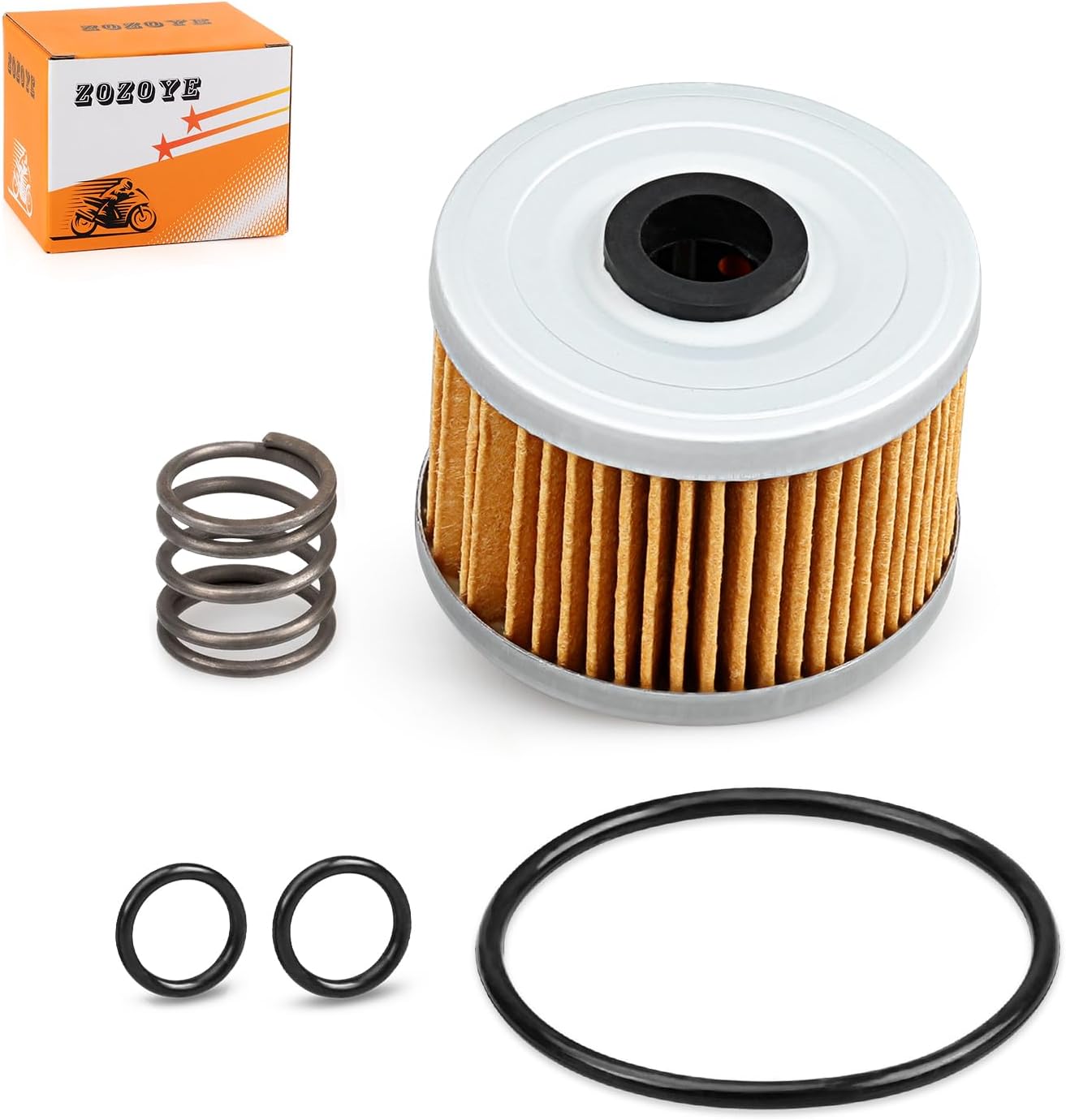 Amazon.com: Oil Filter & Spring O-Ring For Honda TRX 250 300 400 XR XL ...