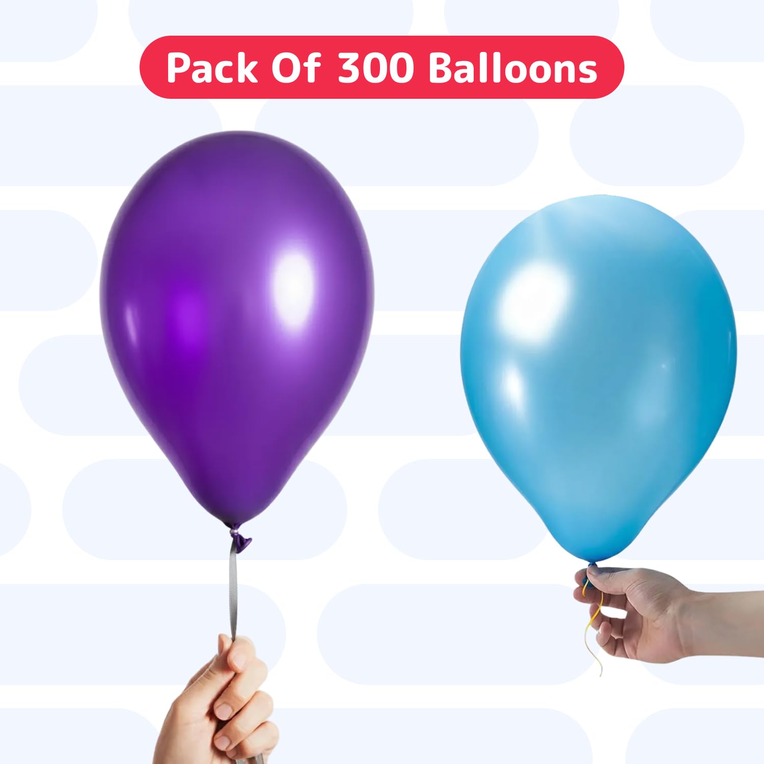 Snapklik.com : Prextex 300 Party Balloons 12 Inch 10 Assorted Rainbow ...