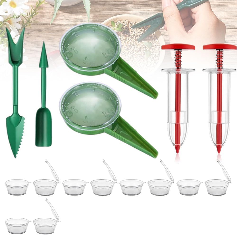 Amazon.com : 6 PCS Mini Seed Spreader, 2024 New Mini Sowing Seed ...