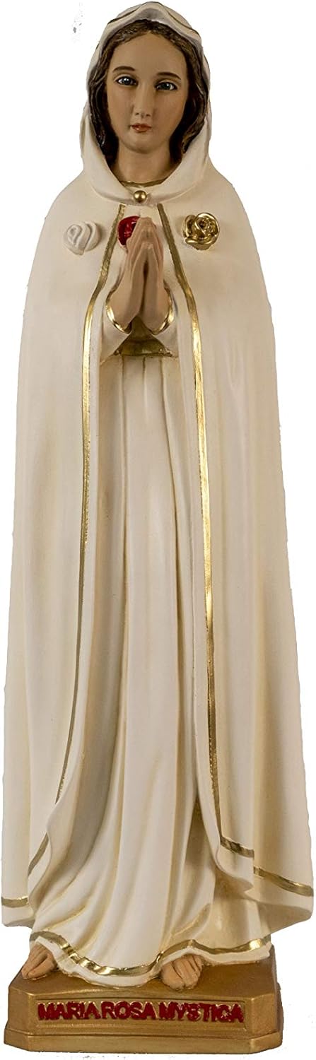 Amazon.com: Statues Direct 19" Rosa Mystica Catholic Religious Statue ...