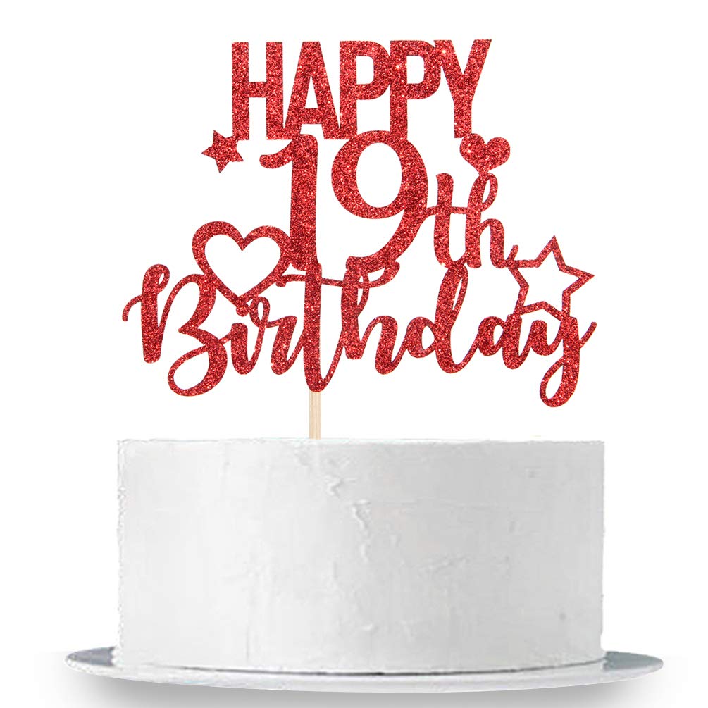 Happy 19th Birthday Cake