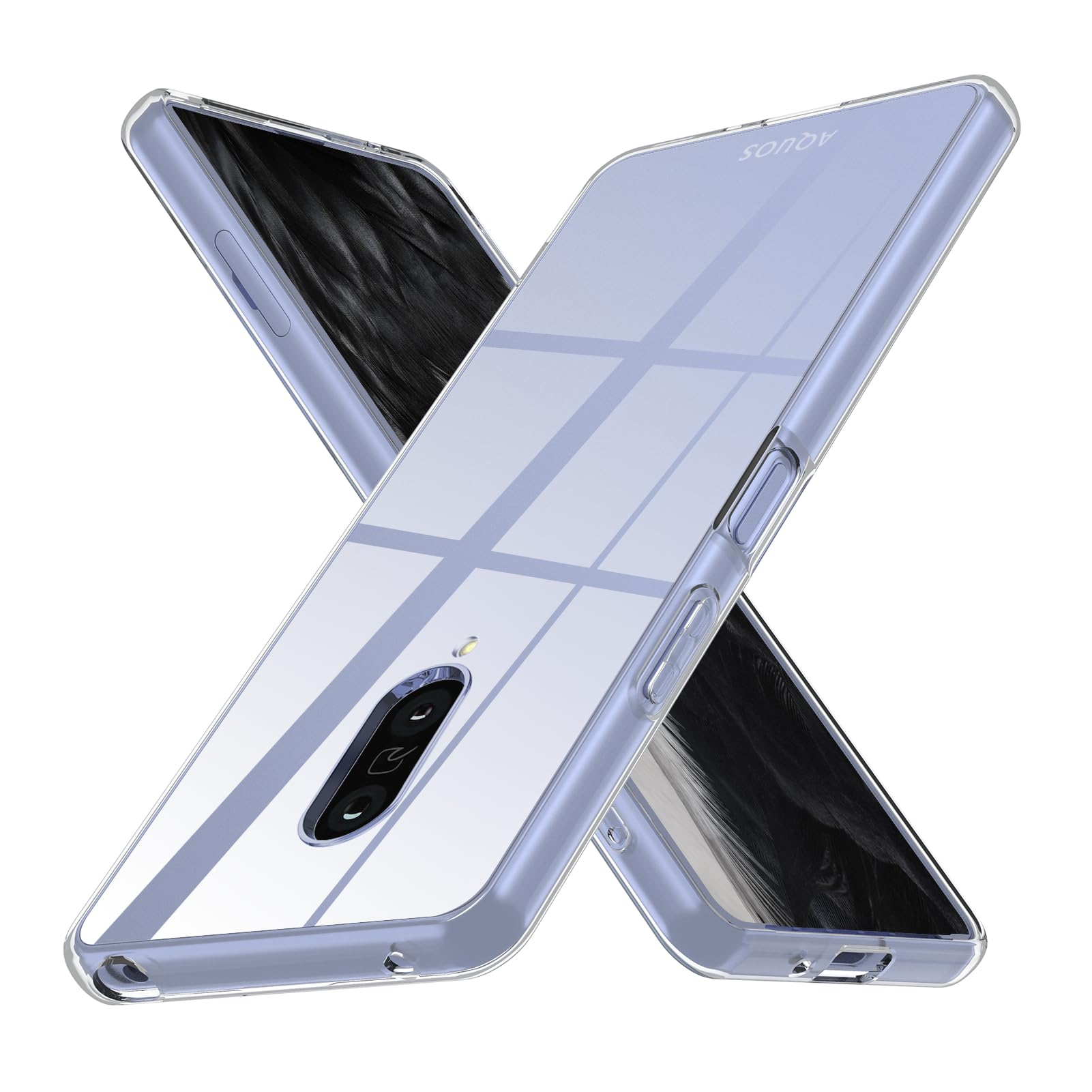 Amazon.co.jp: AQUOS zero2 ケース クリア 耐衝撃 TPU SH-01M | SHV47 | SH-M13 カバー tpu 透明 衝撃吸収 柔軟 防指紋 米軍MIL規格 ...