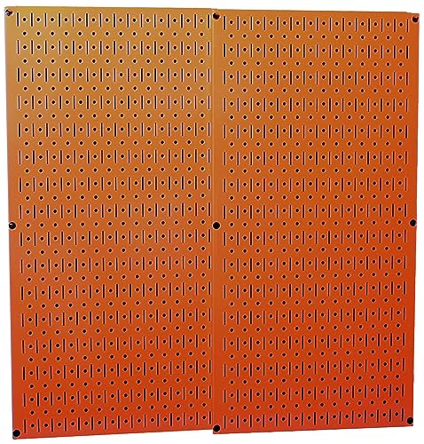 Snapklik.com : 30-P-3232OR Orange Metal Pegboard Pack