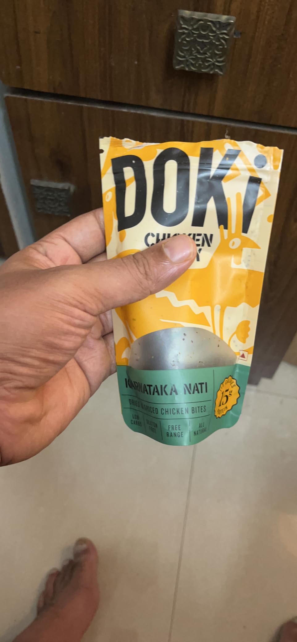 DOKi Chicken Jerky for Humans (5 Flavours) (High Protein, Low Calorie ...