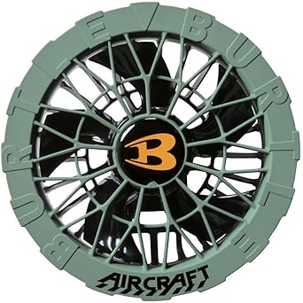 Amazon.co.jp: [バートル] ファンユニット AC09-2 エアークラフト AIRCRAFT 京セラ製 2025年モデル 19ザック : ファッション