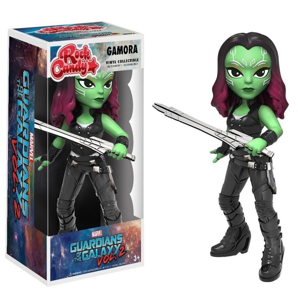 Amazon.com: Funko Rock Candy: Guardians of The Galaxy 2 Gamora Toy ...
