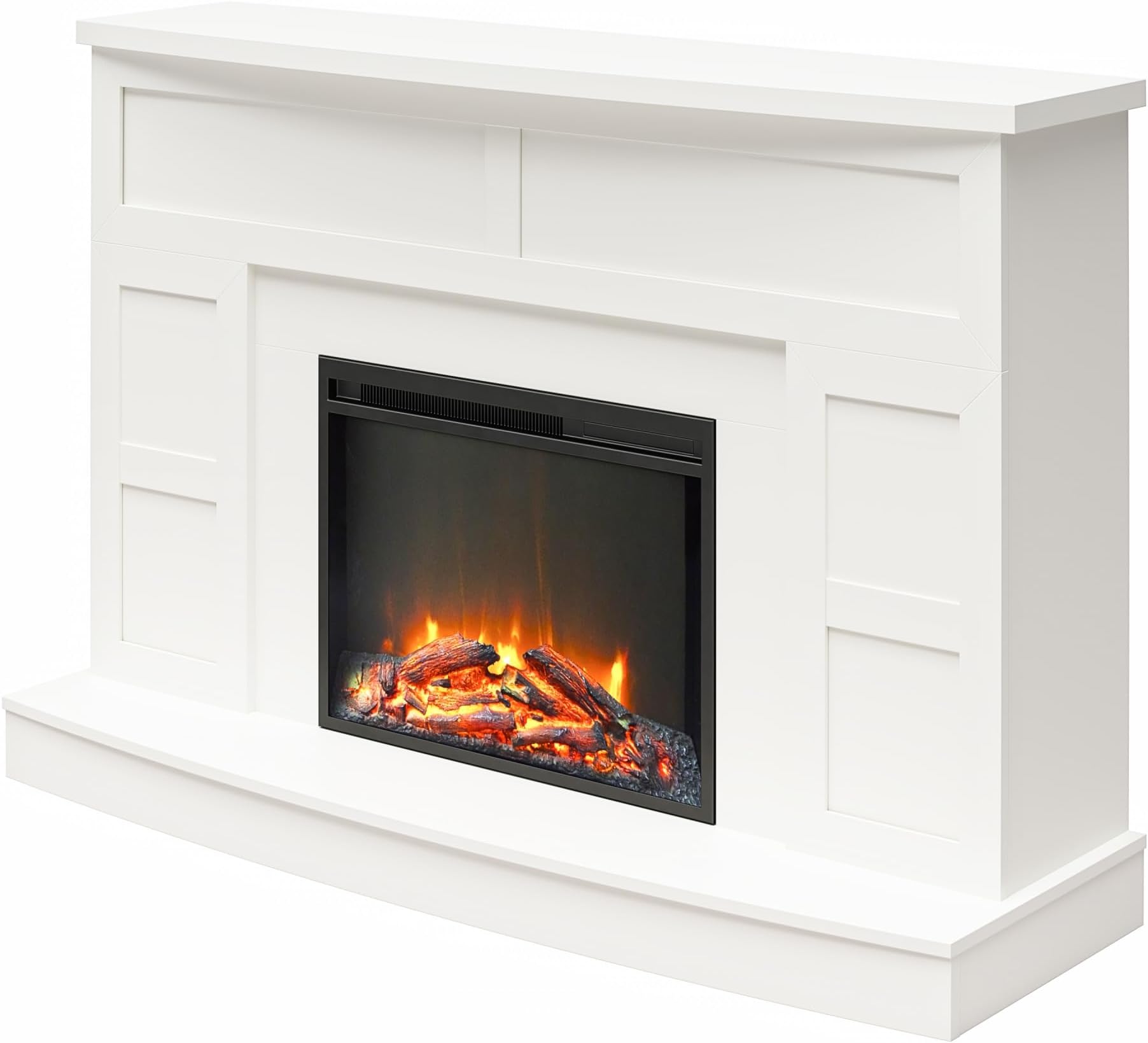 Amazon.com: Real Flame Anika 49" Electric Fireplace with Mantel for ...
