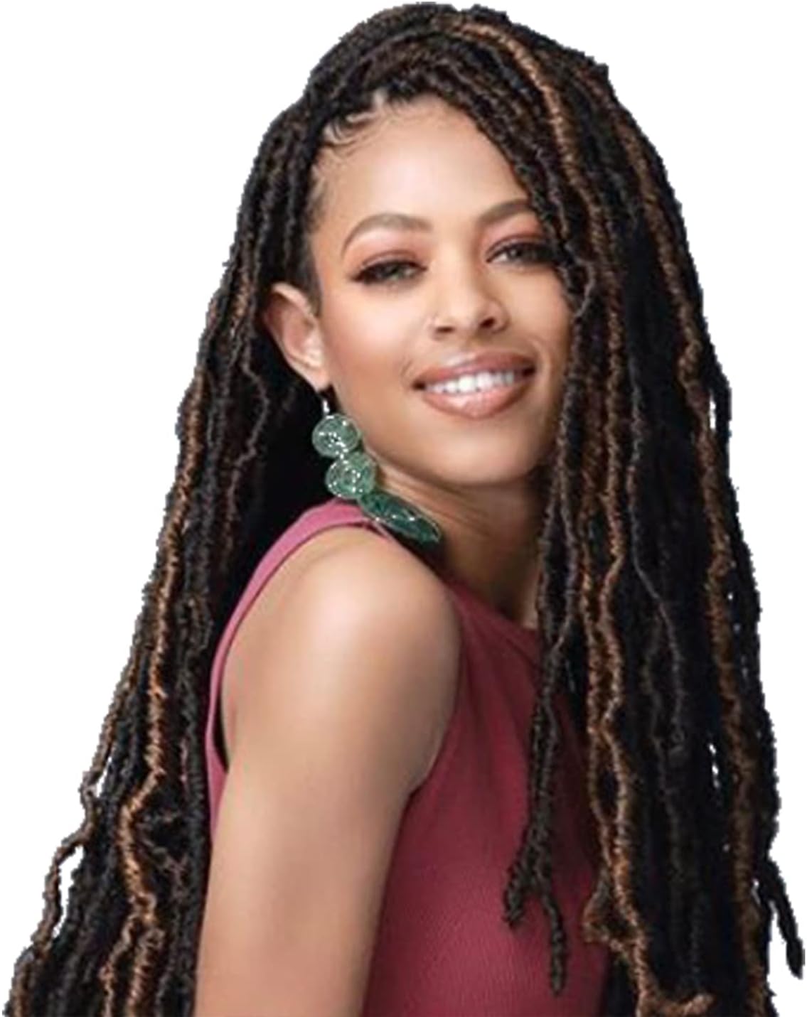 Amazon.com : Bobbi Boss Nu Locs 18" - BNULC-18 (6 Pack/Color #1B ...
