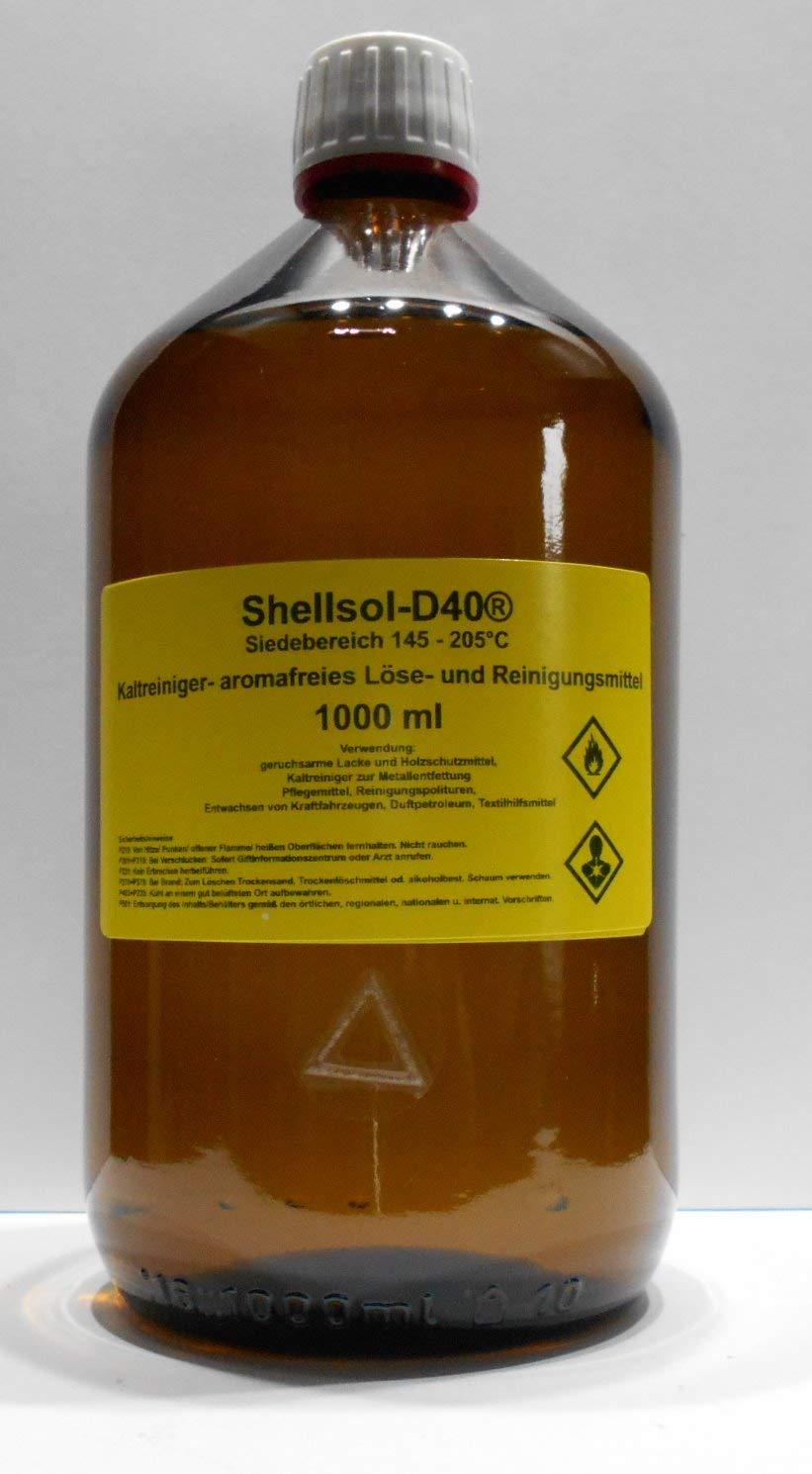 1000 ml Shellsol-D40®, boiling range 145-205 °C, cold cleaner, aroma ...